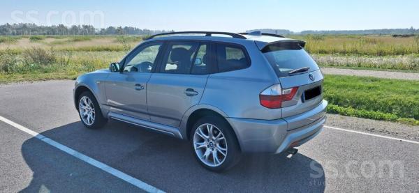 Grey BMW X3 2008 in Bauska, with an engine capacity of 2.00 L and mileage of 278 thousand km for 4999 €, photo 3 on AUTOMOTO.COM.LV