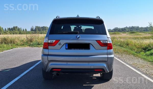 Grey BMW X3 2008 in Bauska, with an engine capacity of 2.00 L and mileage of 278 thousand km for 4999 €, photo 4 on AUTOMOTO.COM.LV