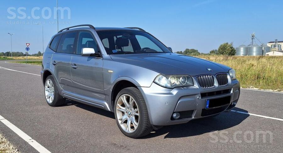 Grey BMW X3 2008 in Bauska, with an engine capacity of 2.00 L and mileage of 278 thousand km for 4999 €, photo 8 on AUTOMOTO.COM.LV