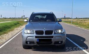Grey BMW X3 2008 in Bauska, with an engine capacity of 2.00 L and mileage of 278 thousand km for 4999 €, photo 9 on AUTOMOTO.COM.LV