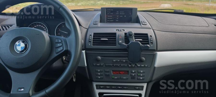 Grey BMW X3 2008 in Bauska, with an engine capacity of 2.00 L and mileage of 278 thousand km for 4999 €, photo 14 on AUTOMOTO.COM.LV
