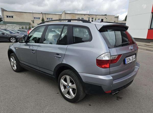 Pelēks BMW X3 2008 Panevēža, ar dzinēja tilpumu 2.99 L un nobraukumu 242 tūkst. km par 4700 €, foto 3 vietnē AUTOMOTO.COM.LV
