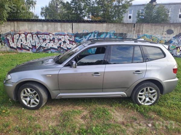 Grey BMW X3 2008 in Riga, with an engine capacity of 3.00 L and mileage of 287 thousand km for 5990 €, photo 4 on AUTOMOTO.COM.LV
