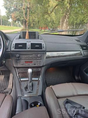 Grey BMW X3 2008 in Riga, with an engine capacity of 3.00 L and mileage of 287 thousand km for 8100 €, photo 17 on AUTOMOTO.COM.LV