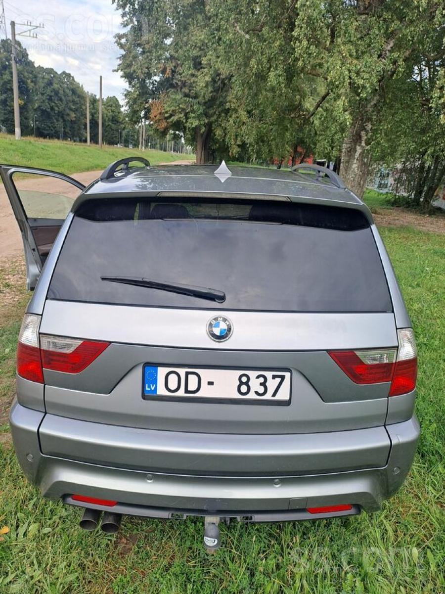 Grey BMW X3 2008 in Riga, with an engine capacity of 3.00 L and mileage of 287 thousand km for 8100 €, photo 18 on AUTOMOTO.COM.LV