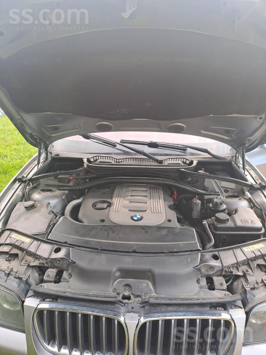 Grey BMW X3 2008 in Riga, with an engine capacity of 3.00 L and mileage of 287 thousand km for 8100 €, photo 21 on AUTOMOTO.COM.LV