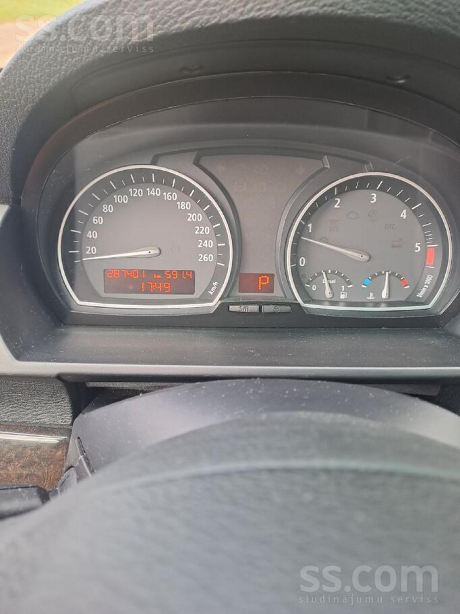 Grey BMW X3 2008 in Riga, with an engine capacity of 3.00 L and mileage of 287 thousand km for 8100 €, photo 22 on AUTOMOTO.COM.LV