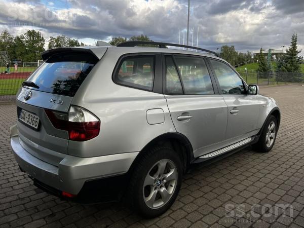 Grey BMW X3 2008 in Jelgava, with an engine capacity of 2.00 L and mileage of 323 thousand km for 3700 €, photo 6 on AUTOMOTO.COM.LV