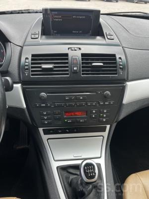 Grey BMW X3 2008 in Jelgava, with an engine capacity of 2.00 L and mileage of 323 thousand km for 3700 €, photo 12 on AUTOMOTO.COM.LV