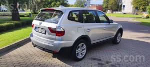 Pelēks BMW X3 2008 Rīga, ar dzinēja tilpumu 2.00 L un nobraukumu 290 tūkst. km par 4200 €, foto 4 vietnē AUTOMOTO.COM.LV