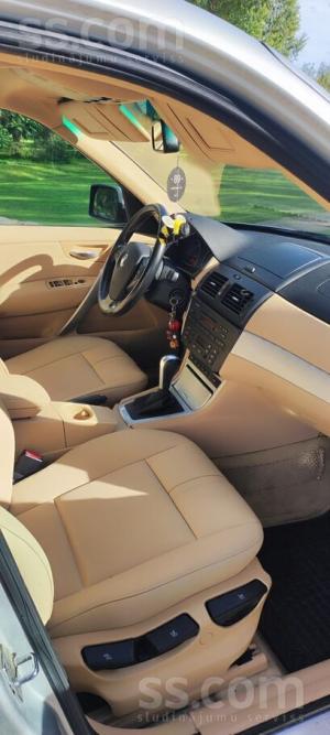 Pelēks BMW X3 2008 Rīga, ar dzinēja tilpumu 2.00 L un nobraukumu 290 tūkst. km par 4200 €, foto 12 vietnē AUTOMOTO.COM.LV