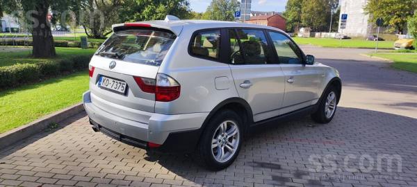 Grey BMW X3 2008 in Riga, with an engine capacity of 2.00 L and mileage of 290 thousand km for 4200 €, photo 4 on AUTOMOTO.COM.LV