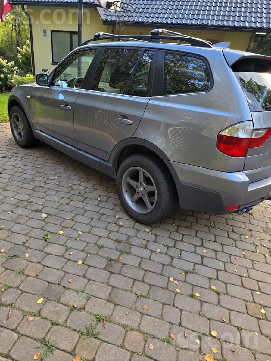 Pelēks BMW X3 2008 Rīga, ar dzinēja tilpumu 3.00 L un nobraukumu 289 tūkst. km par 5300 €, foto 3 vietnē AUTOMOTO.COM.LV