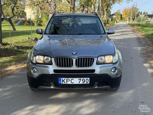 Pelēks BMW X3 2008 Šauļi, ar dzinēja tilpumu 3.00 L un nobraukumu 192 tūkst. km par 3200 €, foto 3 vietnē AUTOMOTO.COM.LV