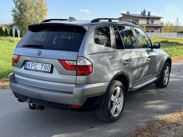 Pelēks BMW X3 2008 Šauļi, ar dzinēja tilpumu 3.00 L un nobraukumu 192 tūkst. km par 3200 €, foto 7 vietnē AUTOMOTO.COM.LV