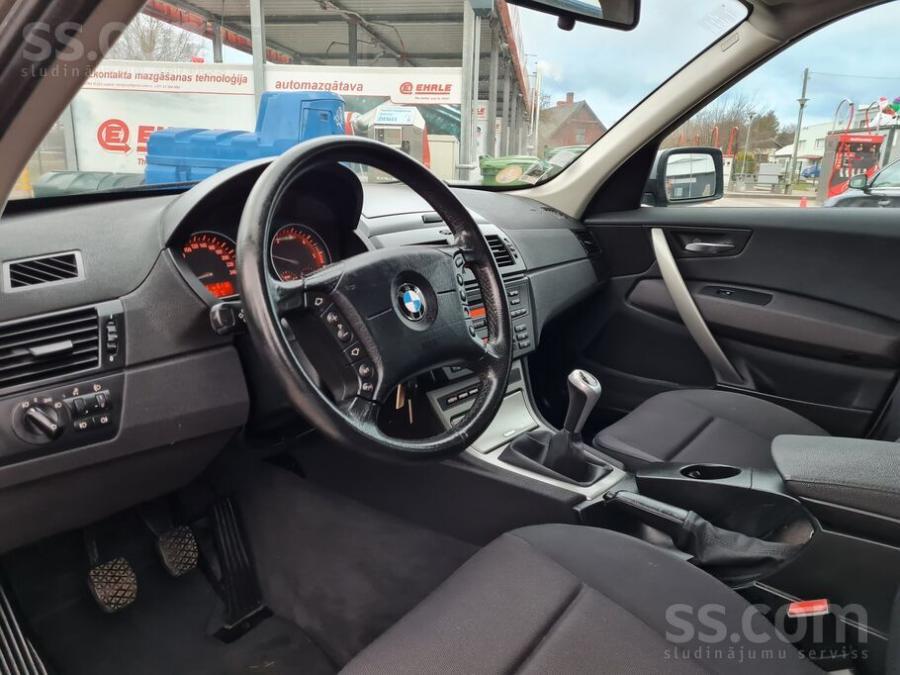 Pelēks BMW X3 2009 Ogre, ar dzinēja tilpumu 2.00 L un nobraukumu 0 tūkst. km par 4770 €, foto 14 vietnē AUTOMOTO.COM.LV
