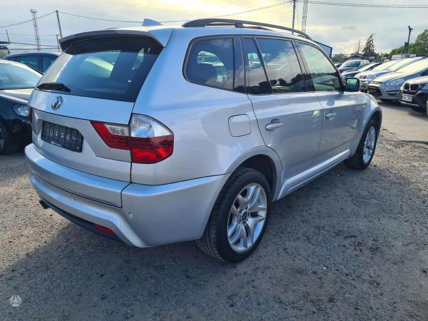 Grey BMW X3 2009 in Kaunas, with an engine capacity of 2.00 L and mileage of 278 thousand km for 5900 €, photo 6 on AUTOMOTO.COM.LV