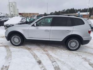 Pelēks BMW X3 2009 Utena, ar dzinēja tilpumu 2.00 L un nobraukumu 198 tūkst. km par 4850 €, foto 6 vietnē AUTOMOTO.COM.LV