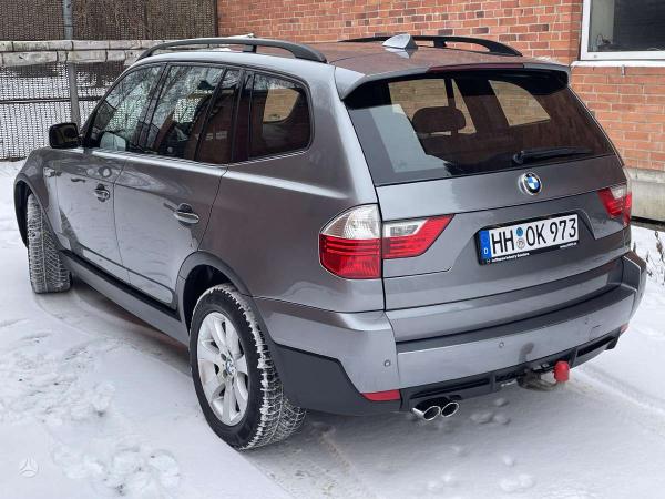 Grey BMW X3 2009 in Marijampole, with an engine capacity of 3.00 L and mileage of 230 thousand km for 6100 €, photo 9 on AUTOMOTO.COM.LV