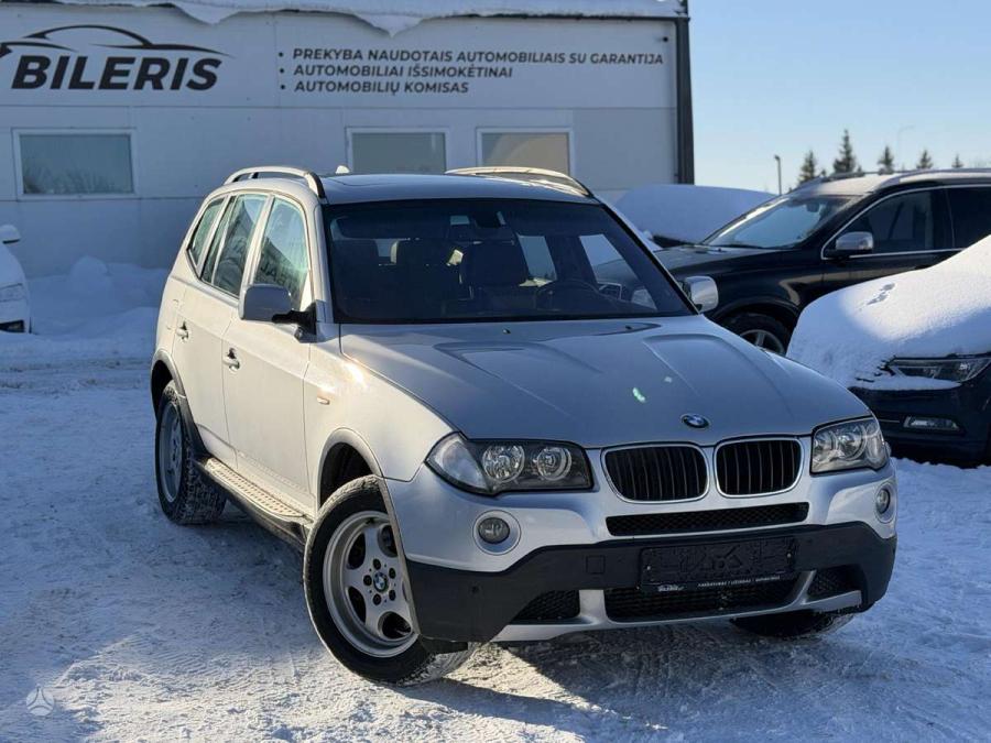 Pelēks BMW X3 2009 Utena, ar dzinēja tilpumu 2.00 L un nobraukumu 240 tūkst. km par 4290 €, foto 1 vietnē AUTOMOTO.COM.LV