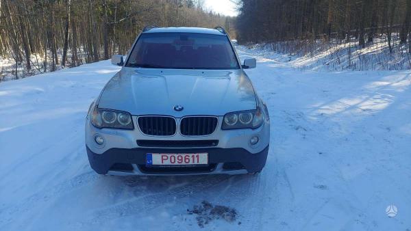 Grey BMW X3 2009 in Marijampole, with an engine capacity of 2.00 L and mileage of 282 thousand km for 5400 €, photo 3 on AUTOMOTO.COM.LV