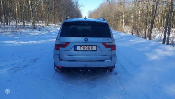 Grey BMW X3 2009 in Marijampole, with an engine capacity of 2.00 L and mileage of 282 thousand km for 5400 €, photo 5 on AUTOMOTO.COM.LV