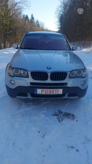 Pelēks BMW X3 2009 Marijampole, ar dzinēja tilpumu 2.00 L un nobraukumu 282 tūkst. km par 5400 €, foto 10 vietnē AUTOMOTO.COM.LV