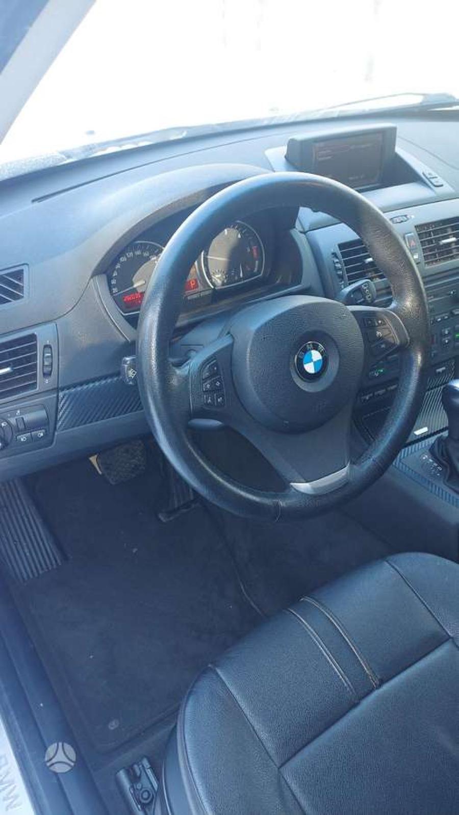 Pelēks BMW X3 2009 Marijampole, ar dzinēja tilpumu 2.00 L un nobraukumu 282 tūkst. km par 5400 €, foto 23 vietnē AUTOMOTO.COM.LV