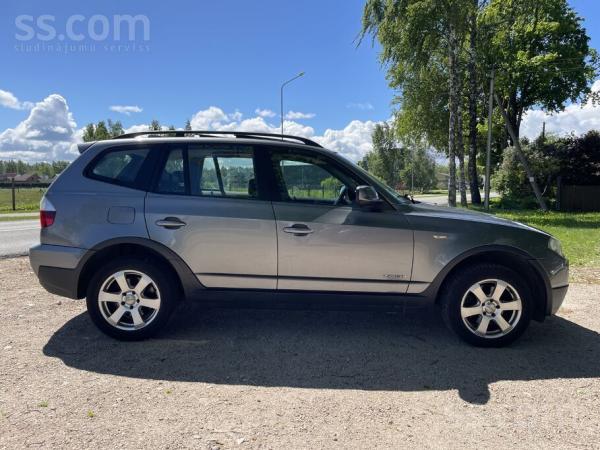 Grey BMW X3 2009 in Riga, with an engine capacity of 2.00 L and mileage of 161 thousand km for 5990 €, photo 6 on AUTOMOTO.COM.LV