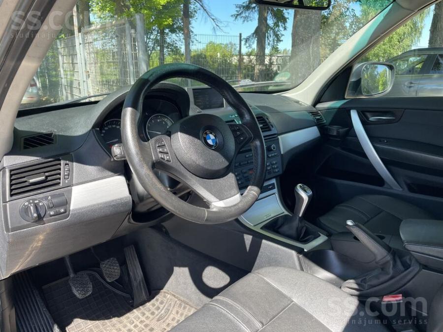 Pelēks BMW X3 2009 Rīga, ar dzinēja tilpumu 2.00 L un nobraukumu 161 tūkst. km par 5990 €, foto 11 vietnē AUTOMOTO.COM.LV