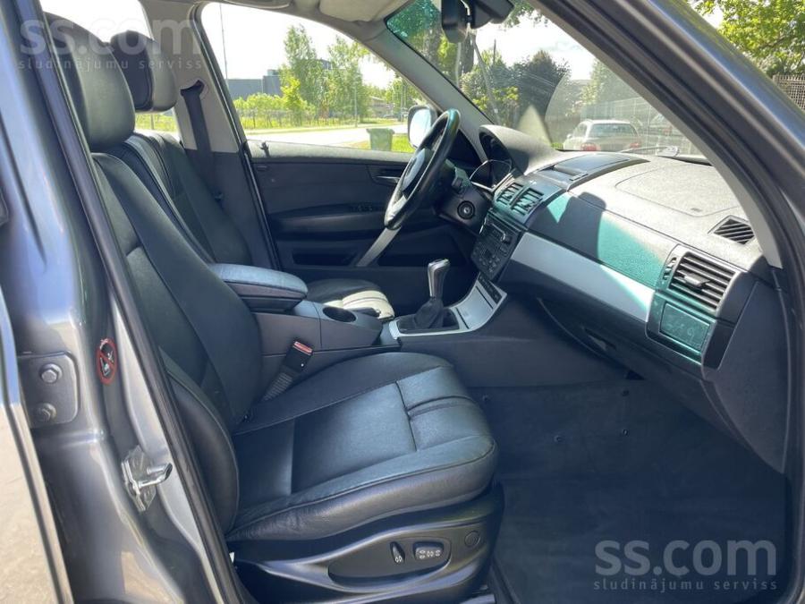 Pelēks BMW X3 2009 Rīga, ar dzinēja tilpumu 2.00 L un nobraukumu 161 tūkst. km par 5990 €, foto 18 vietnē AUTOMOTO.COM.LV