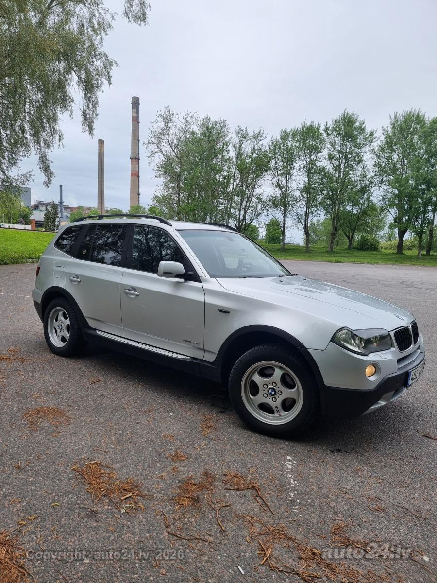 Grey BMW X3 2009 in Sillamae, with an engine capacity of 2.00 L and mileage of 350 thousand km for 4900 €, photo 1 on AUTOMOTO.COM.LV