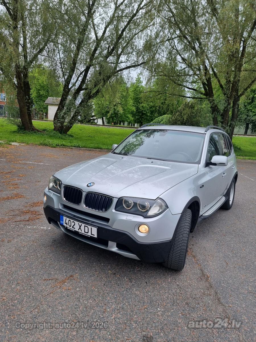 Grey BMW X3 2009 in Sillamae, with an engine capacity of 2.00 L and mileage of 350 thousand km for 4900 €, photo 4 on AUTOMOTO.COM.LV