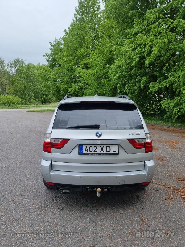 Grey BMW X3 2009 in Sillamae, with an engine capacity of 2.00 L and mileage of 350 thousand km for 4900 €, photo 6 on AUTOMOTO.COM.LV