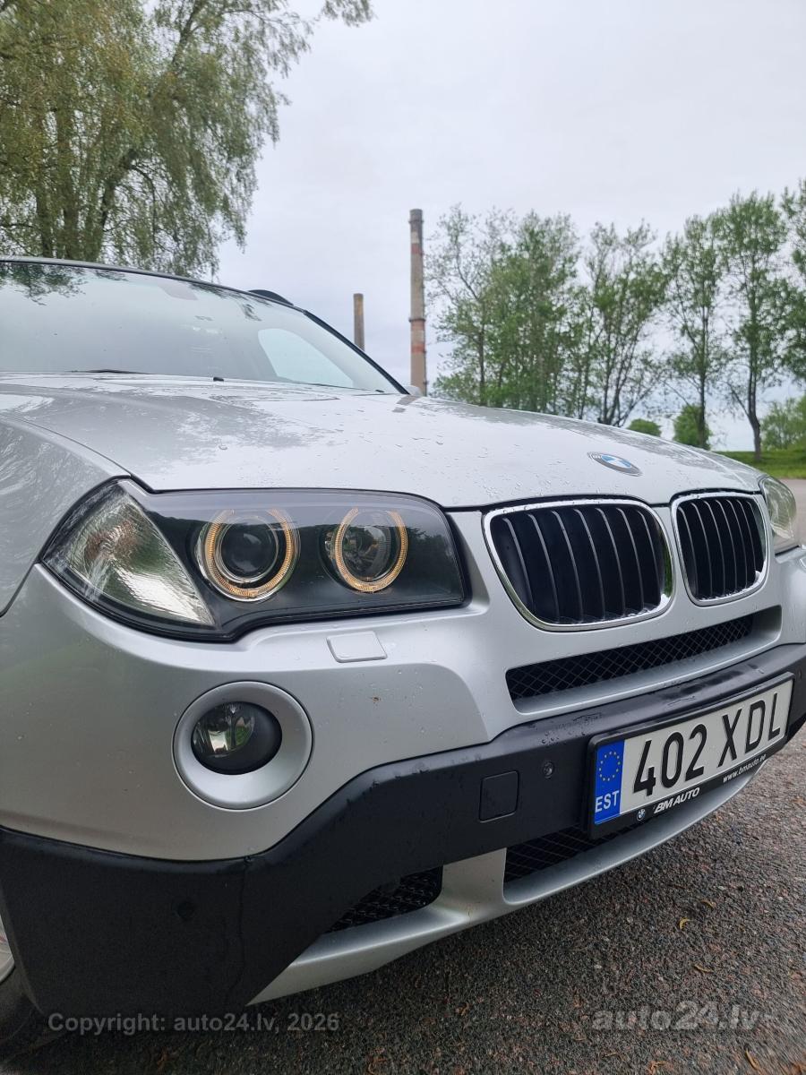 Grey BMW X3 2009 in Sillamae, with an engine capacity of 2.00 L and mileage of 350 thousand km for 4900 €, photo 8 on AUTOMOTO.COM.LV