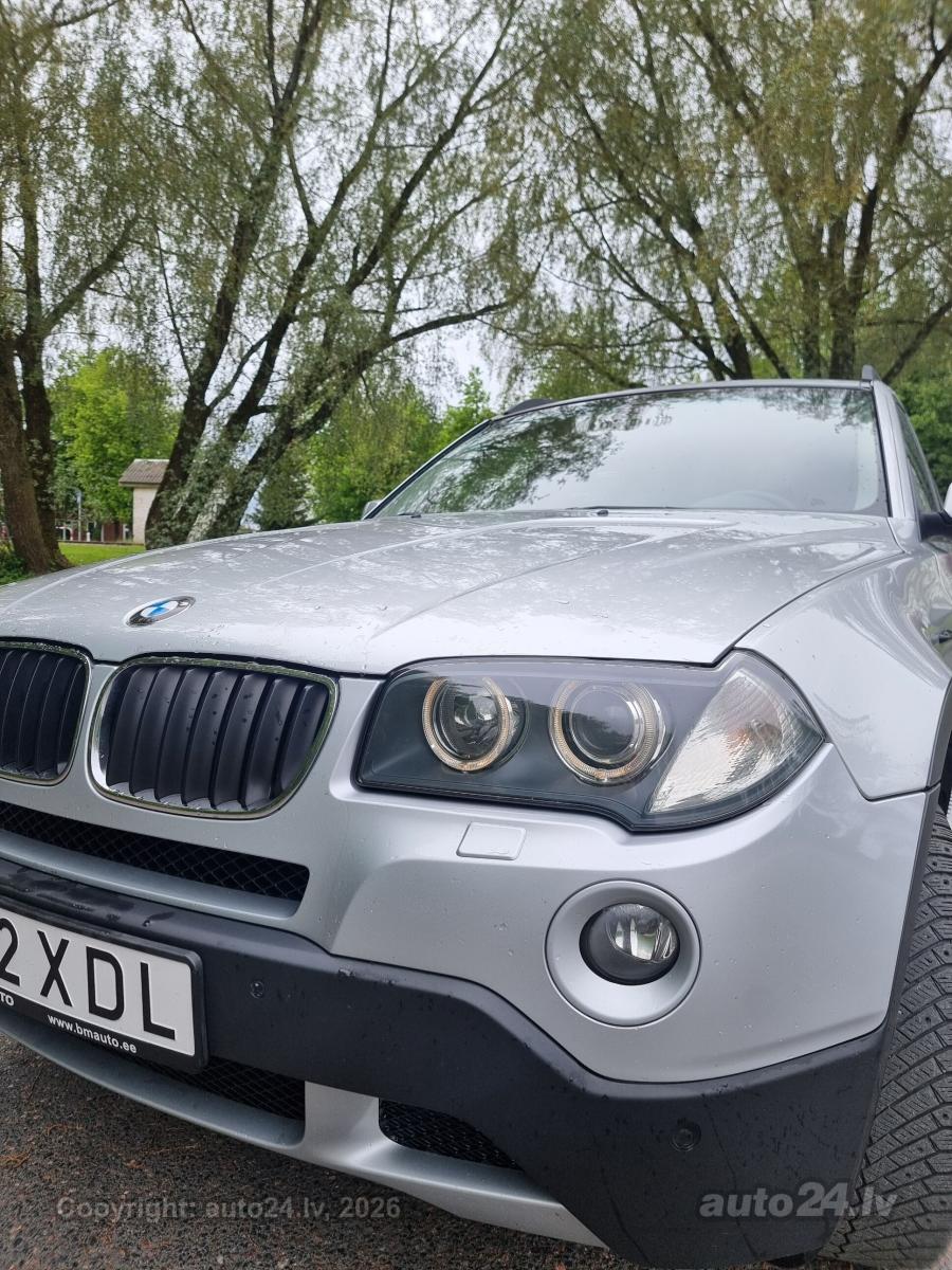 Grey BMW X3 2009 in Sillamae, with an engine capacity of 2.00 L and mileage of 350 thousand km for 4900 €, photo 9 on AUTOMOTO.COM.LV