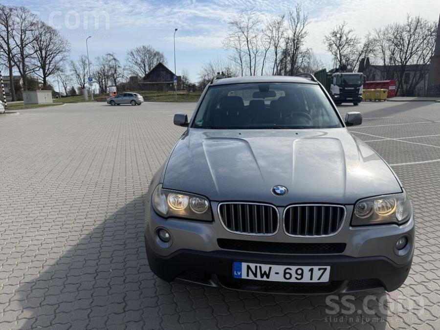 Grey BMW X3 2009 in Saldus, with an engine capacity of 2.00 L and mileage of 272 thousand km for 6090 €, photo 1 on AUTOMOTO.COM.LV