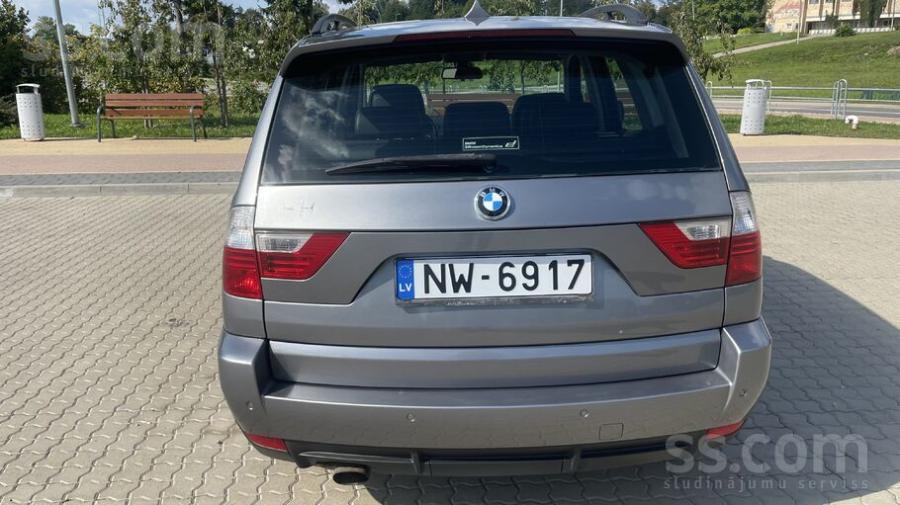 Grey BMW X3 2009 in Saldus, with an engine capacity of 2.00 L and mileage of 272 thousand km for 6090 €, photo 9 on AUTOMOTO.COM.LV