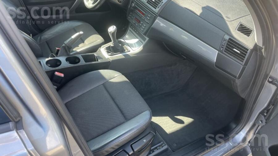 Grey BMW X3 2009 in Saldus, with an engine capacity of 2.00 L and mileage of 272 thousand km for 6090 €, photo 14 on AUTOMOTO.COM.LV