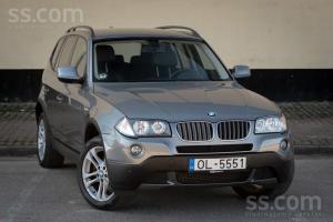 Pelēks BMW X3 2009 Talsi, ar dzinēja tilpumu 2.00 L un nobraukumu 280 tūkst. km par 6790 €, foto  vietnē AUTOMOTO.COM.LV