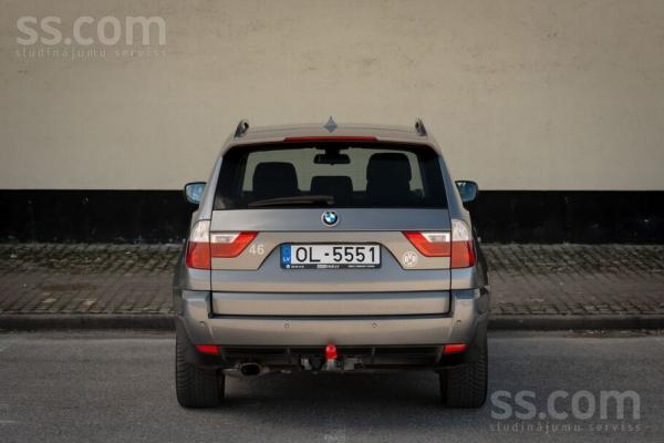 Pelēks BMW X3 2009 Talsi, ar dzinēja tilpumu 2.00 L un nobraukumu 280 tūkst. km par 6790 €, foto 5 vietnē AUTOMOTO.COM.LV