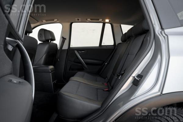 Pelēks BMW X3 2009 Talsi, ar dzinēja tilpumu 2.00 L un nobraukumu 280 tūkst. km par 6790 €, foto 10 vietnē AUTOMOTO.COM.LV