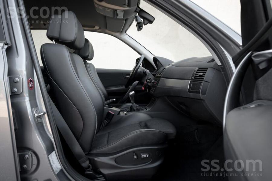 Серый БМВ Х3 2009 в Талси, объемом двигателя 2.00 л и пробегом 280 тыс. км за 6790 €, фото 13 на AUTOMOTO.COM.LV