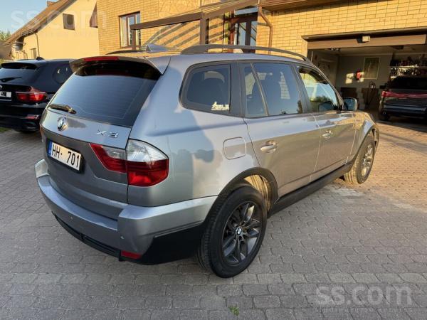 Grey BMW X3 2009 in Riga, with an engine capacity of 2.00 L and mileage of 280 thousand km for 4250 €, photo 3 on AUTOMOTO.COM.LV