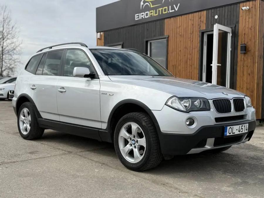 Pelēks BMW X3 2009 Rīga, ar dzinēja tilpumu 2.00 L un nobraukumu 161 tūkst. km par 6450 €, foto 1 vietnē AUTOMOTO.COM.LV