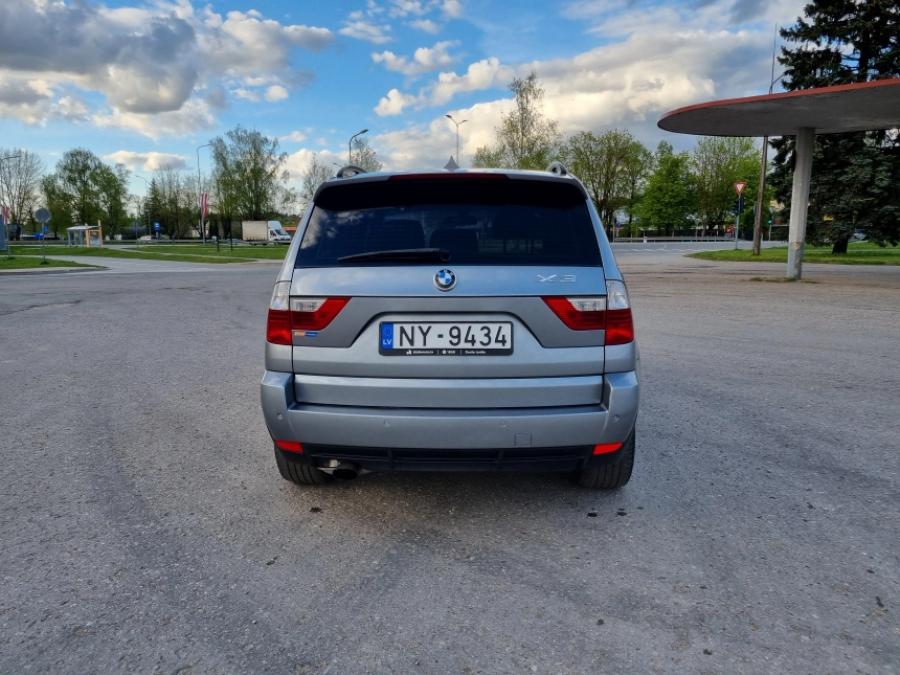 Grey BMW X3 2009 in Riga, with an engine capacity of 2.00 L and mileage of 226 thousand km for 7770 €, photo 7 on AUTOMOTO.COM.LV