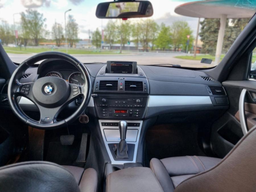 Grey BMW X3 2009 in Riga, with an engine capacity of 2.00 L and mileage of 226 thousand km for 7770 €, photo 19 on AUTOMOTO.COM.LV
