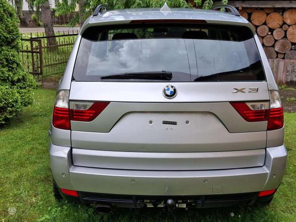 Pelēks BMW X3 2009 Kauņa, ar dzinēja tilpumu 2.00 L un nobraukumu 206 tūkst. km par 2500 €, foto 2 vietnē AUTOMOTO.COM.LV