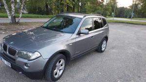 Grey BMW X3 2009 in Mazeikiai, with an engine capacity of 2.00 L and mileage of 300 thousand km for 5200 €, photo 1 on AUTOMOTO.COM.LV