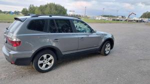 Pelēks BMW X3 2009 Mažeikiai, ar dzinēja tilpumu 2.00 L un nobraukumu 300 tūkst. km par 5200 €, foto 3 vietnē AUTOMOTO.COM.LV